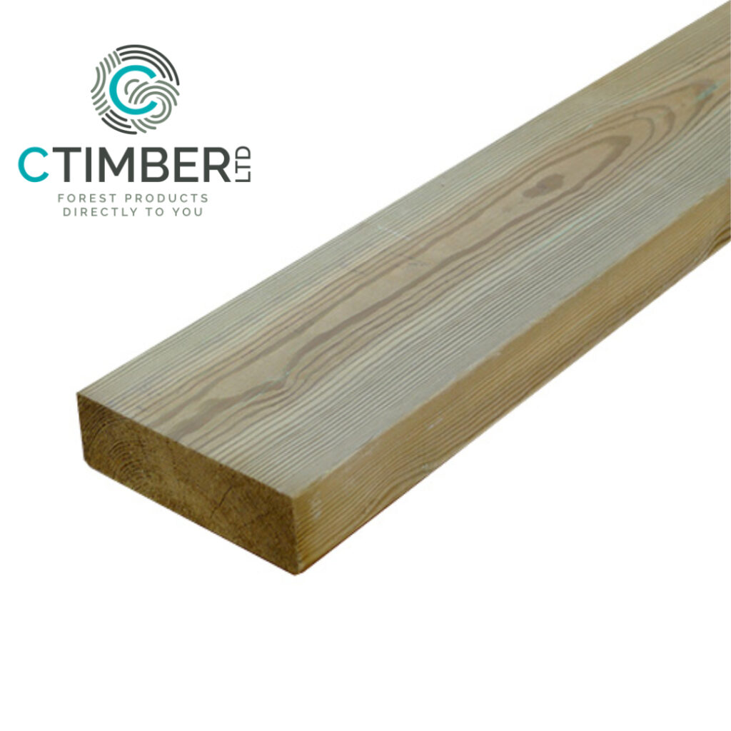 47x150mm (6x2) C24 Kiln Dried Regularised Timber - ctimber.co.uk