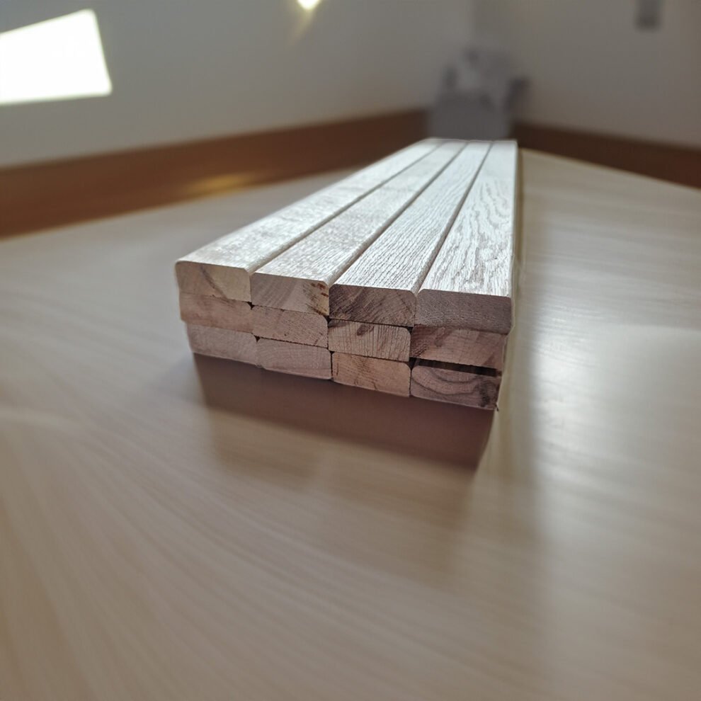 Oak Hardwood Bench Slats