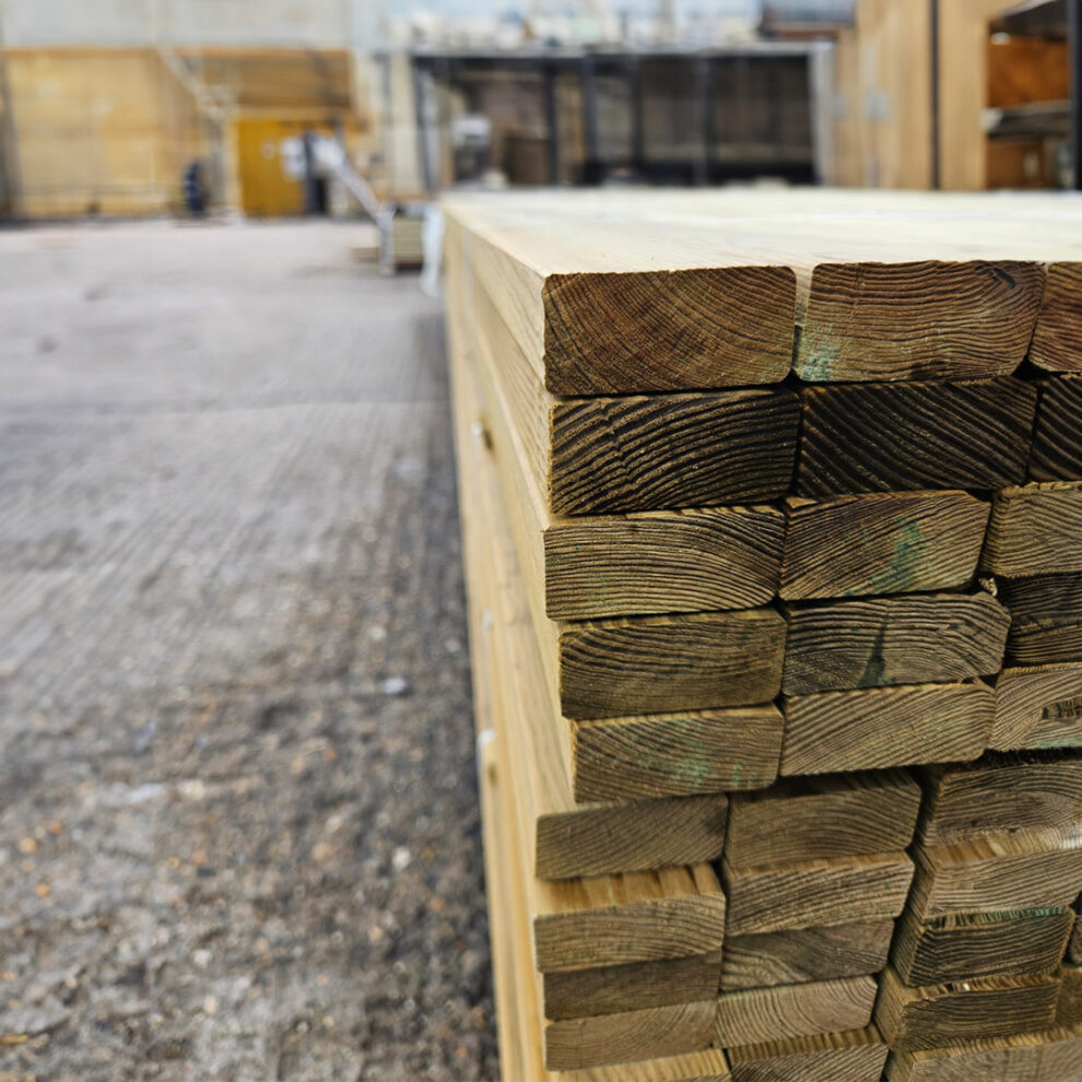 20mm x 44mm Treated Planed Landscape Batten (P) - ctimber.co.uk